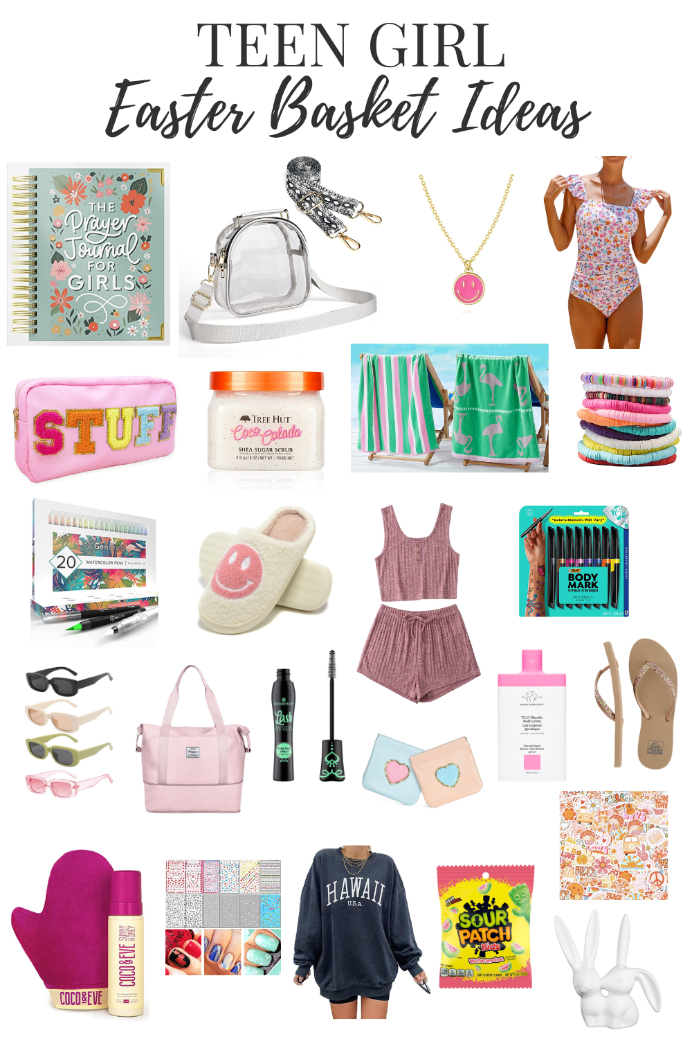 Easter Basket Gift Ideas For Teen and Tween Girls - Truly Kate